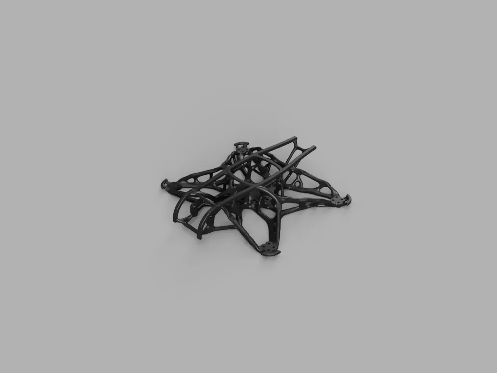 3D Printable 3-inch Drone Frame - Free 3D Print Model - MakerWorld