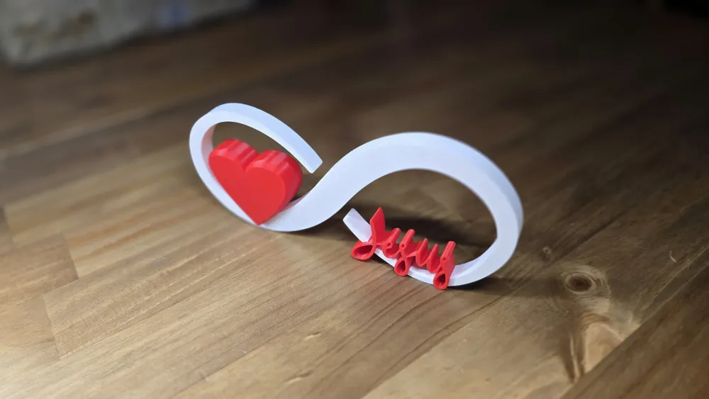 Infinity Love – Jesus Edition Infinity Loop Decor by PrintCraft ...