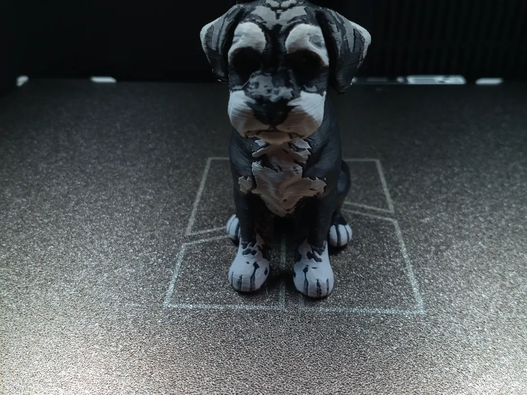 schnoodle dog statue - Free 3D Print Model - MakerWorld