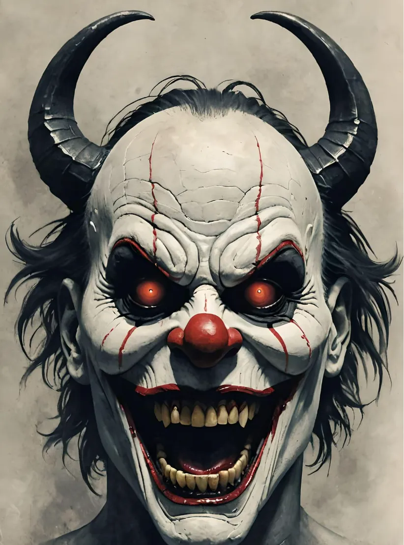 Evil Clown by GrumyGramps MakerWorld: Download Free 3D Models