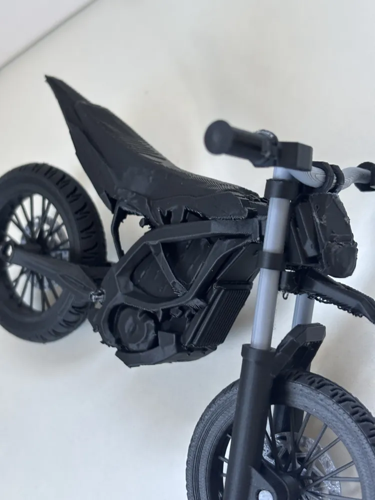 Mini Surron Ultra Bee full Suspension - Free 3D Print Model - MakerWorld