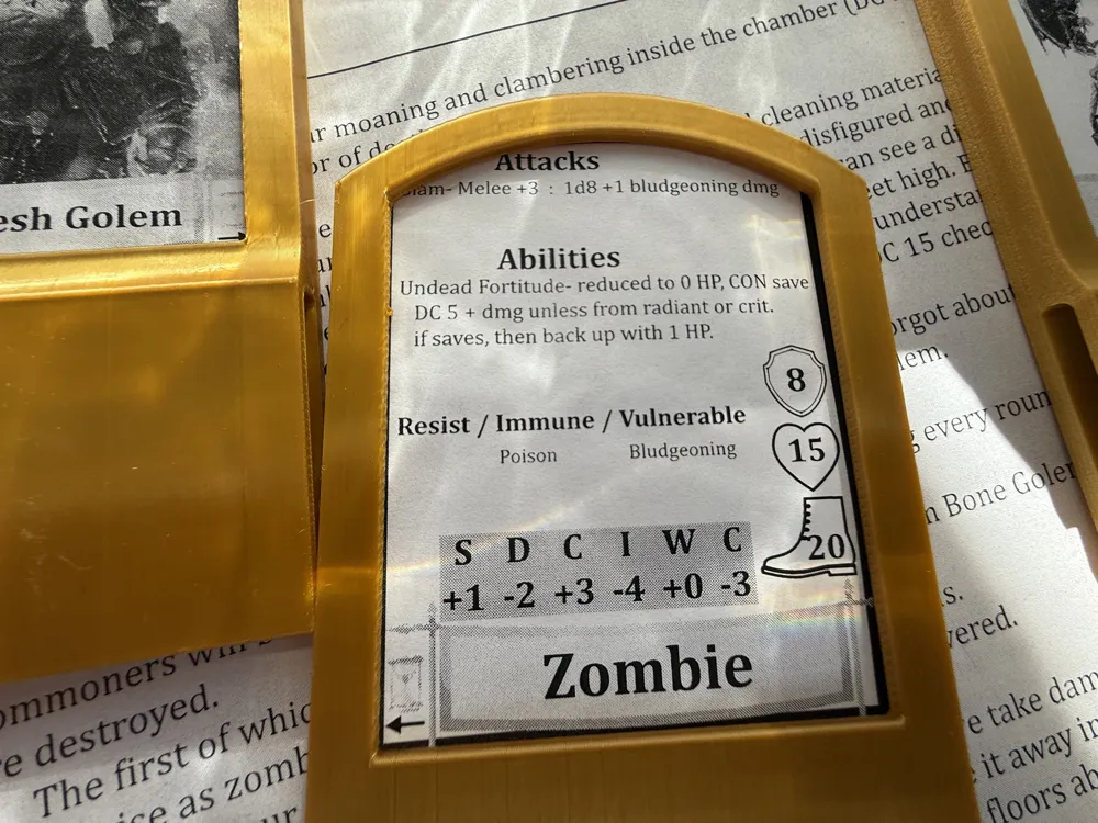 DnD Initiative Tracker by SidersCustom MakerWorld: Download Free 3D Models