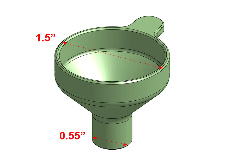 0.55 in Funnel by chemistinlab - MakerWorld