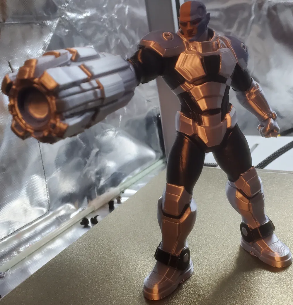 Cyborg (Teens titans, Titans) - Free 3D Print Model - MakerWorld