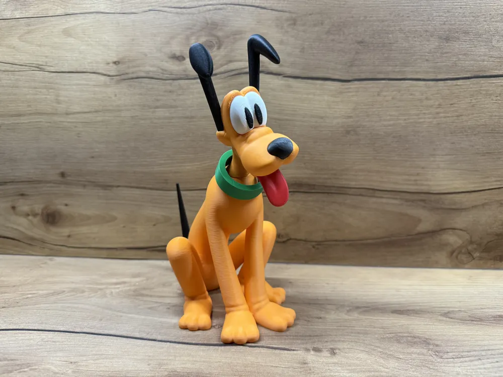 Pluto el perro multiparte sin AMS - Modelo de impresión 3D gratuito ...