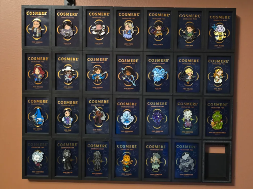 No Magents Case for Cosmere Pin's Remixed by P1P Printer - MakerWorld