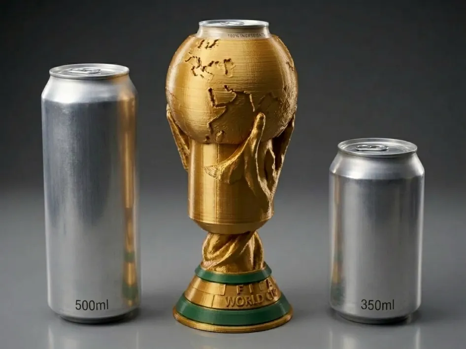 2026 World Cup Trophy Can Holder - Free 3D Print Model - MakerWorld