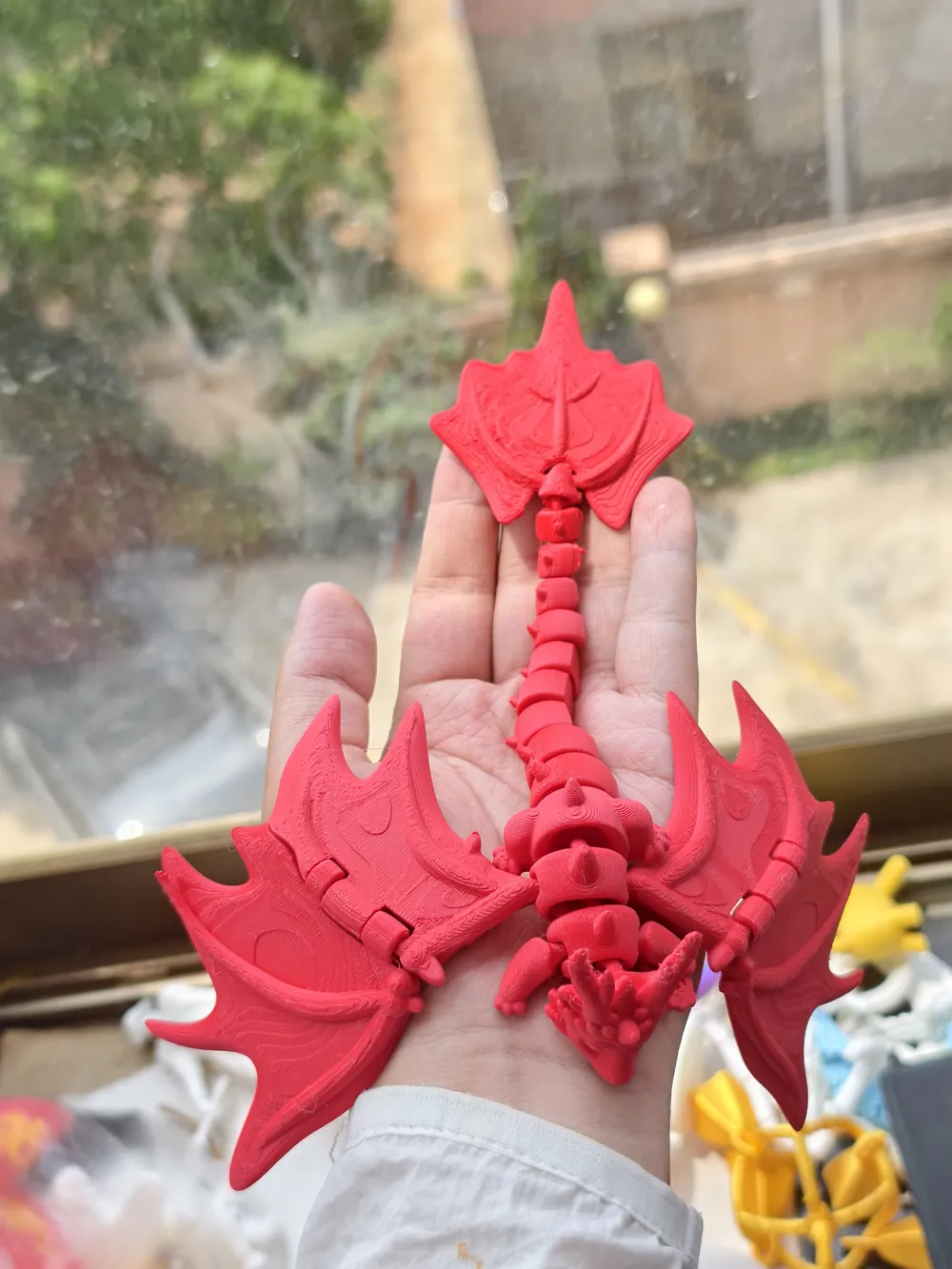 Large-winged Charmander, articulated, no supports required - Free 3D ...