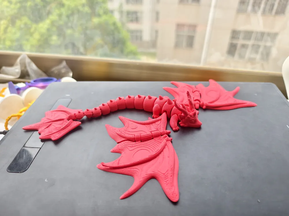 Large-winged Charmander, articulated, no supports required - Free 3D ...