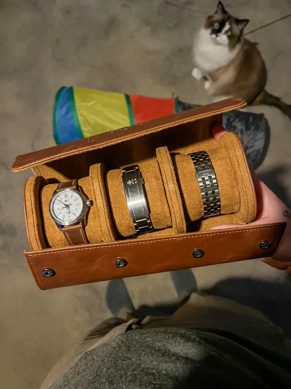 Christopher Ward C63 (36mm) Strap Dummy Holder by Ant Osmond - MakerWorld