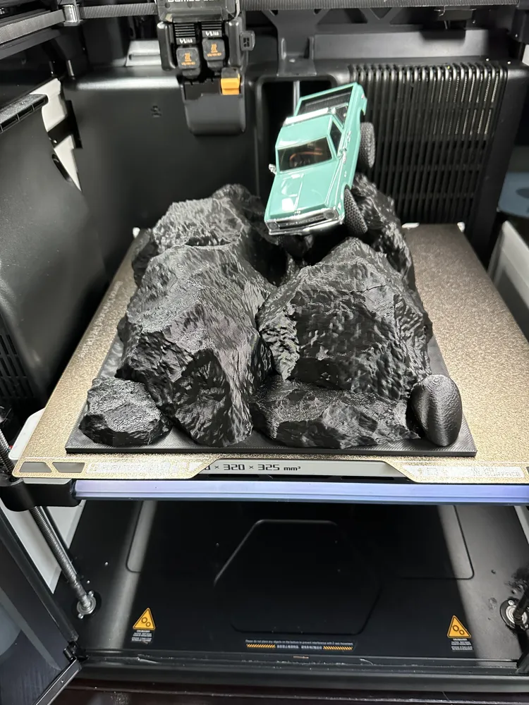 1/30 Scale Desktop Rock Crawling Course & Display - Free 3D Print Model ...