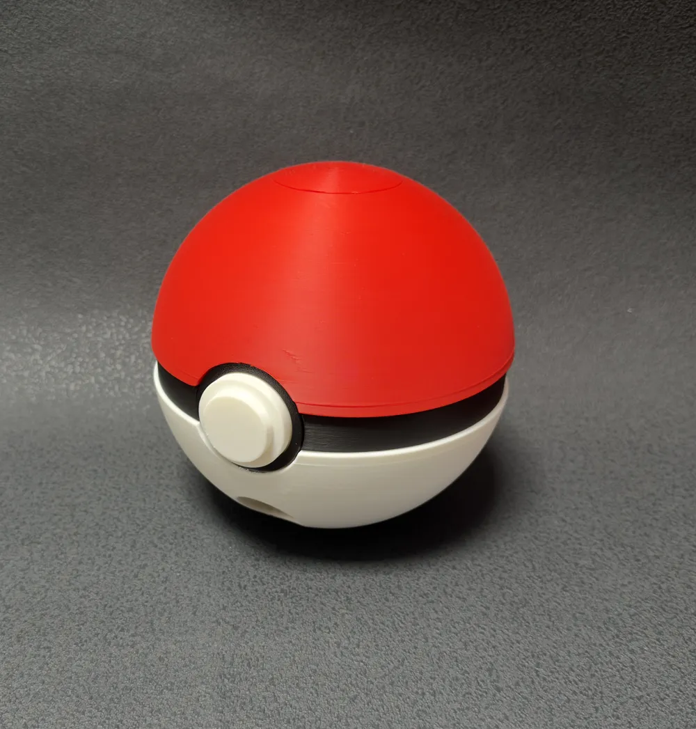 Pokeball gashapon machine and Pokeball gashapon (Please read the ...