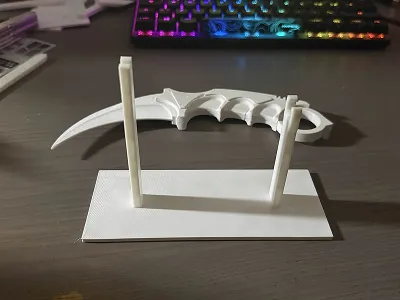 Karambit Display Stand - Free 3D Print Model - MakerWorld