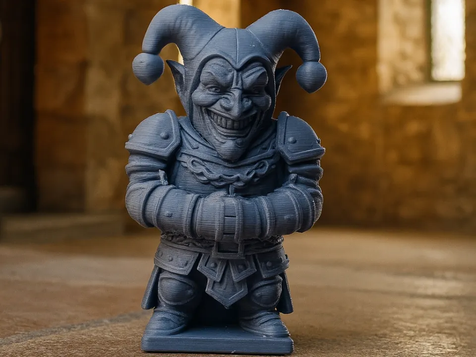 Sinister Court Jester in Armor by Go3D MakerWorld: Download Free 3D Models