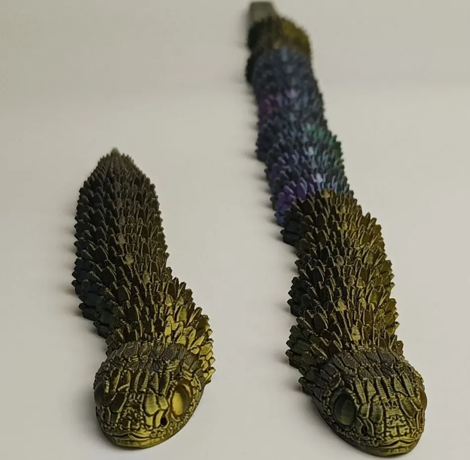 Articulated Snake Viper by PRINTER Q MakerWorld: Download Free 3D Models
