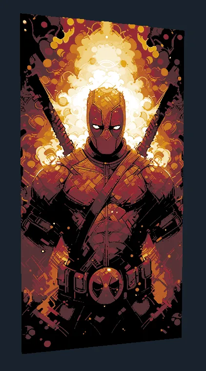 Deadpool Hueforge by x4mp0 - MakerWorld