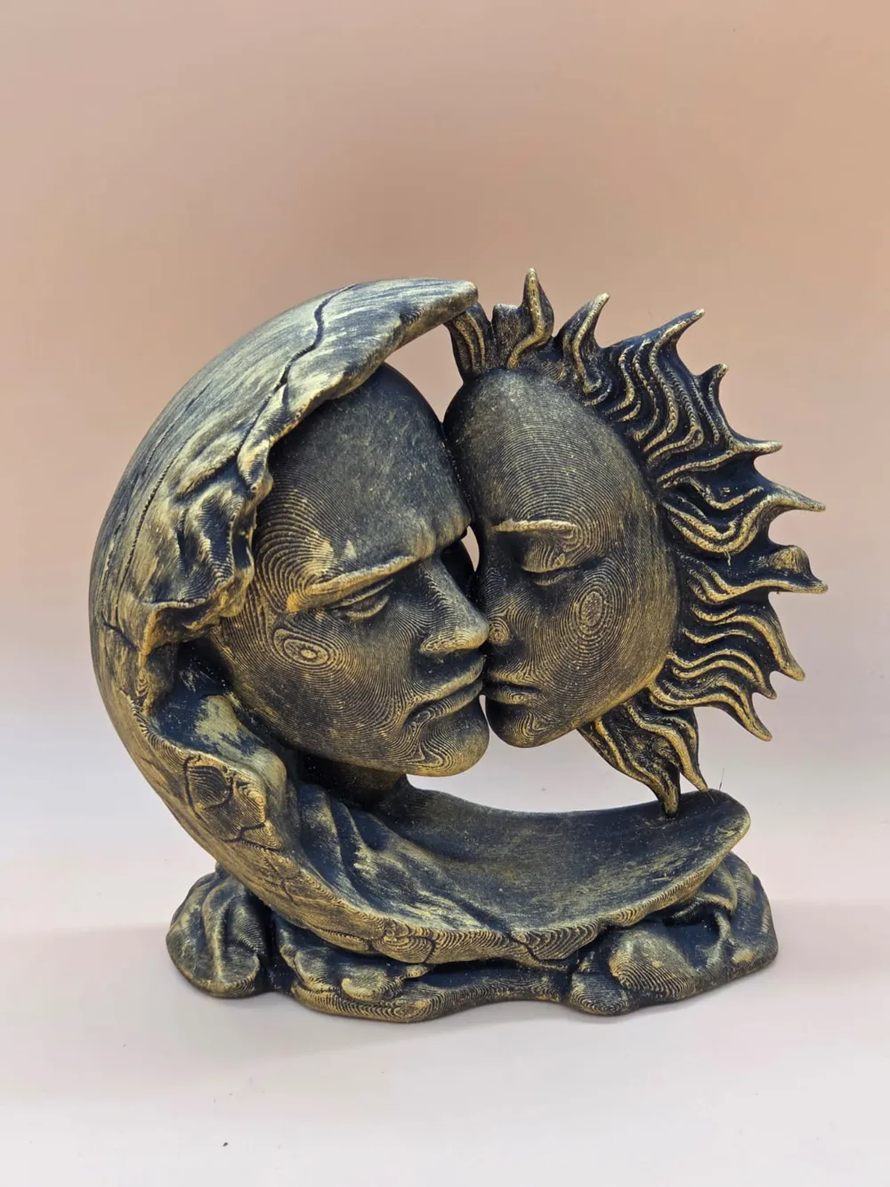 Mystical Sun & Moon Figure - Free 3D Print Model - MakerWorld