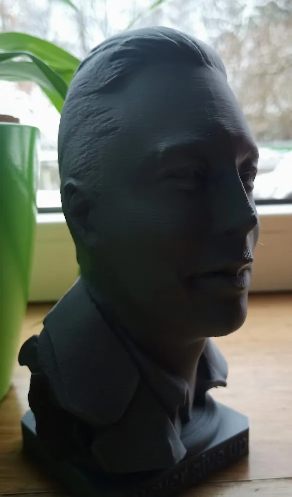 Elon Musk motivation statue by 🥔 kartul - MakerWorld