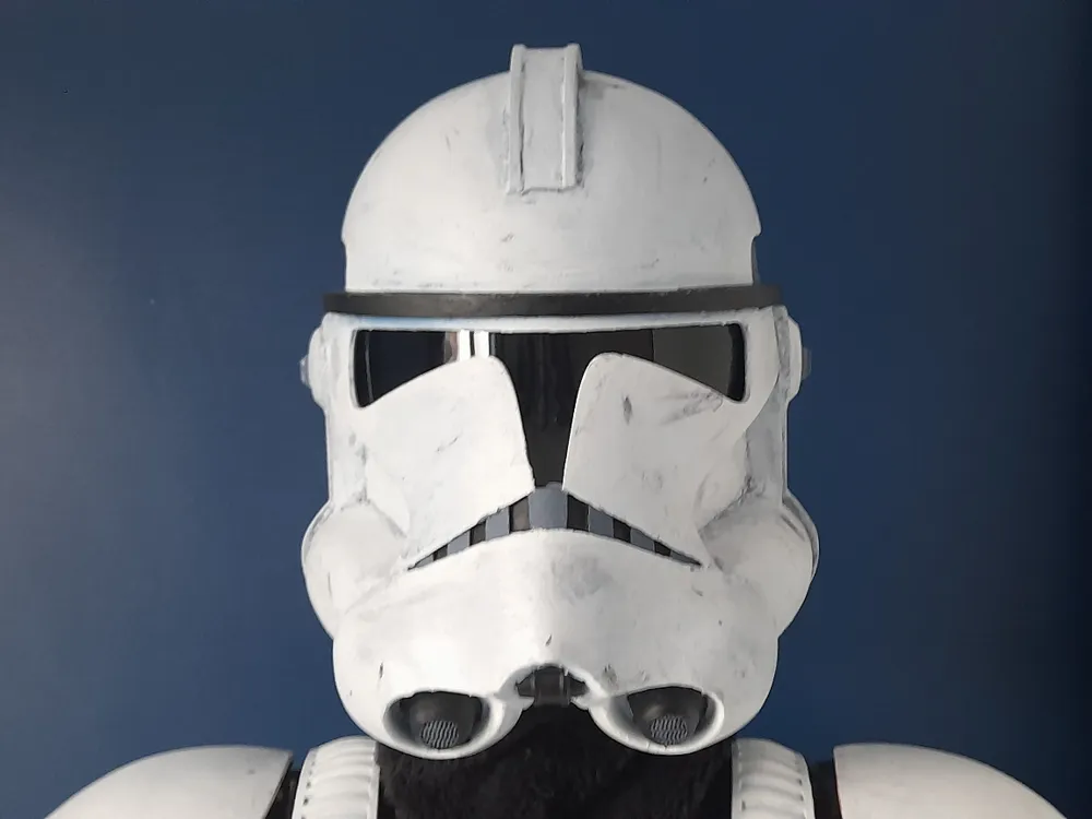 Casco de Soldado Clon de Fase 2 (3 partes) - Modelo de impresión 3D ...