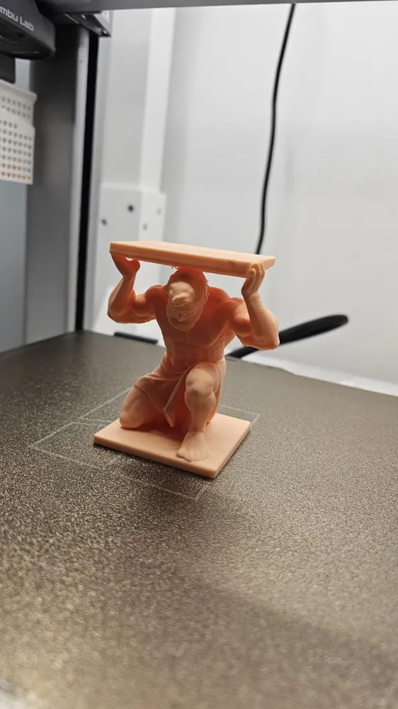 Atlas GPU Support Stand – Statue by Collektiva MakerWorld: Download ...
