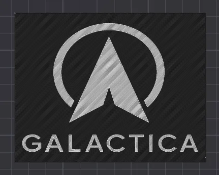 Galactica Logo - Alton Towers by piggylord211 MakerWorld: Download Free ...