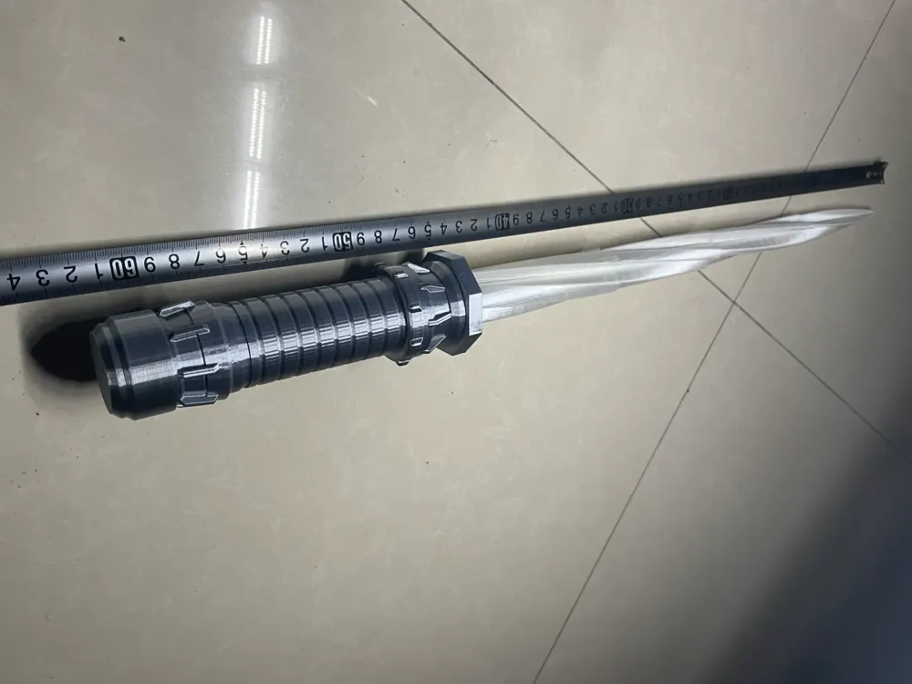 Spiral Retractable Sword Mini Version, Printable on A1 mini by PPW ...