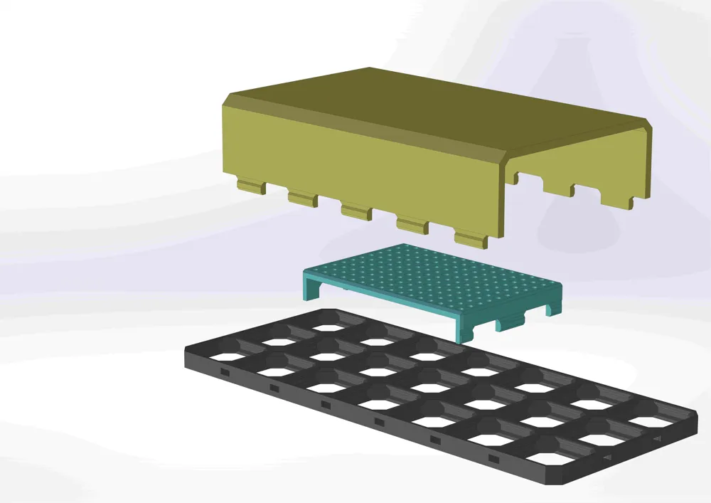 Perf mount board - openGrid compatible Remixed by justinpmorrow ...