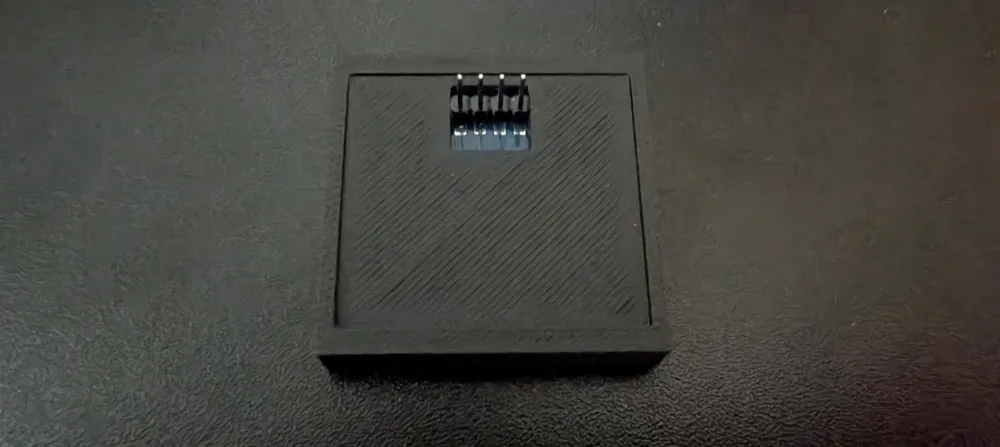 I²C OLED Display Case/Friction-Fit Mount - Free 3D Print Model - MakerWorld