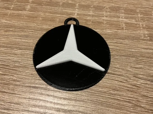 Mercedes keychain - Free 3D Print Model - MakerWorld