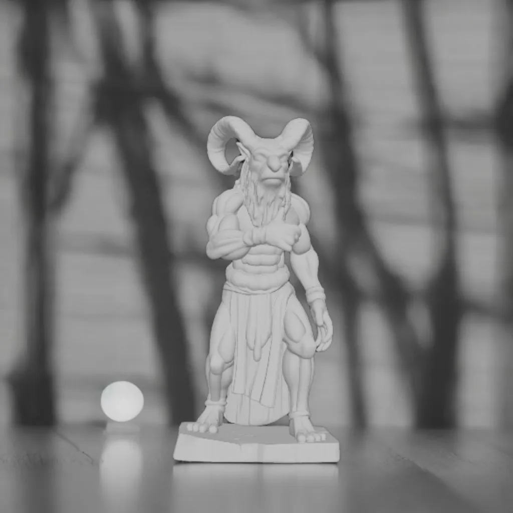 Estatua de Krampus - Modelo de impresión 3D gratuito - MakerWorld