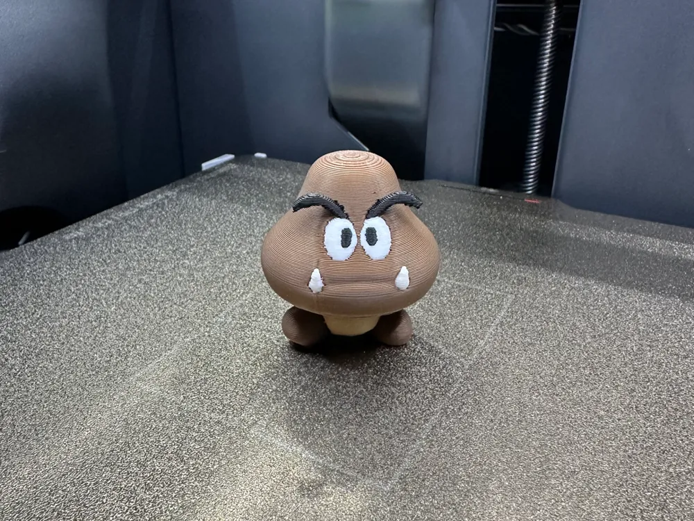 Goomba - 4 color by Hey Ben MakerWorld: Download Free 3D Models