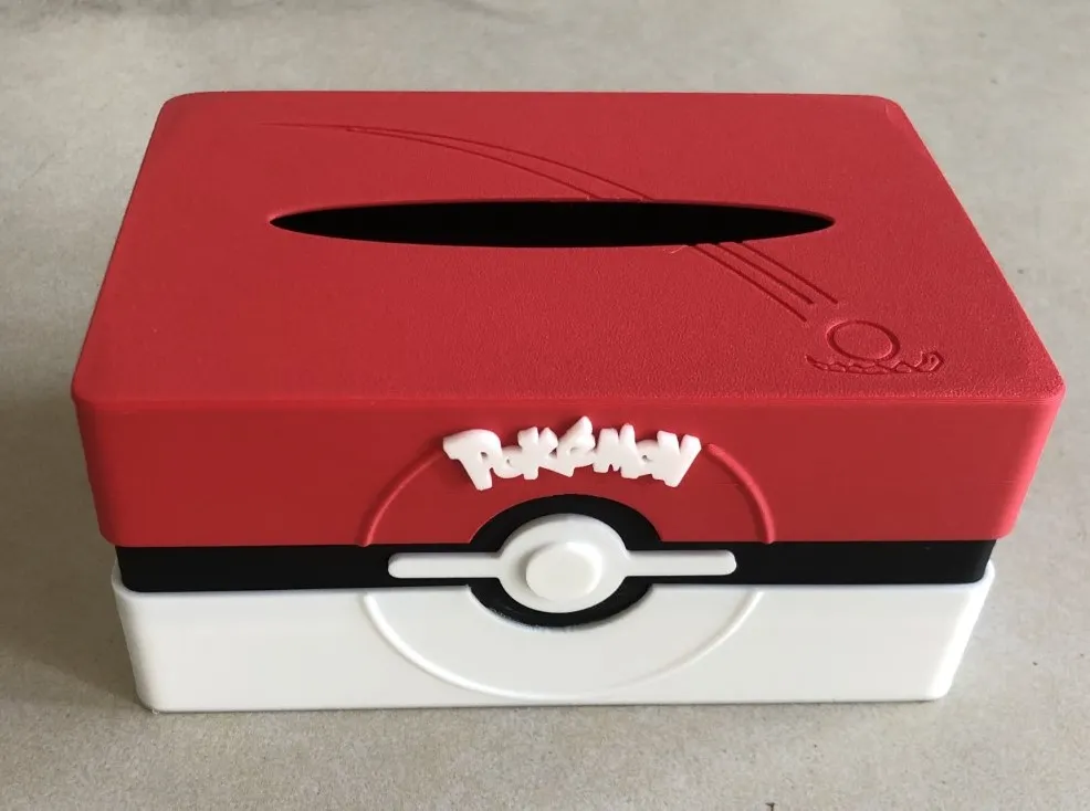 Pokemon Tissue Box by CuriousAnt MakerWorld: Download Free 3D Models
