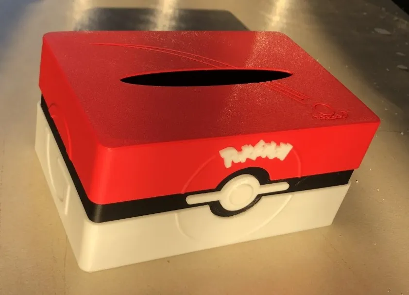 Pokemon Tissue Box by CuriousAnt MakerWorld: Download Free 3D Models