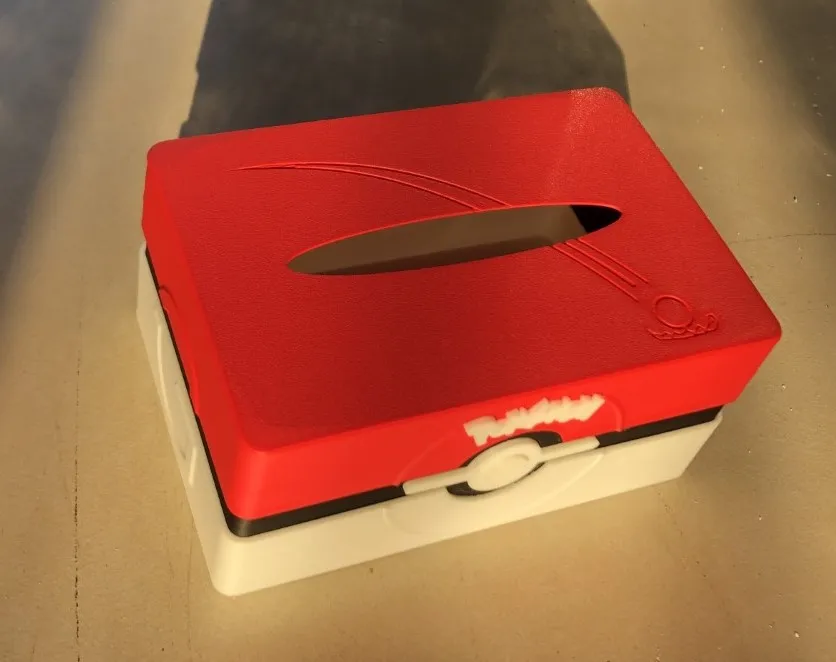 Pokemon Tissue Box by CuriousAnt MakerWorld: Download Free 3D Models