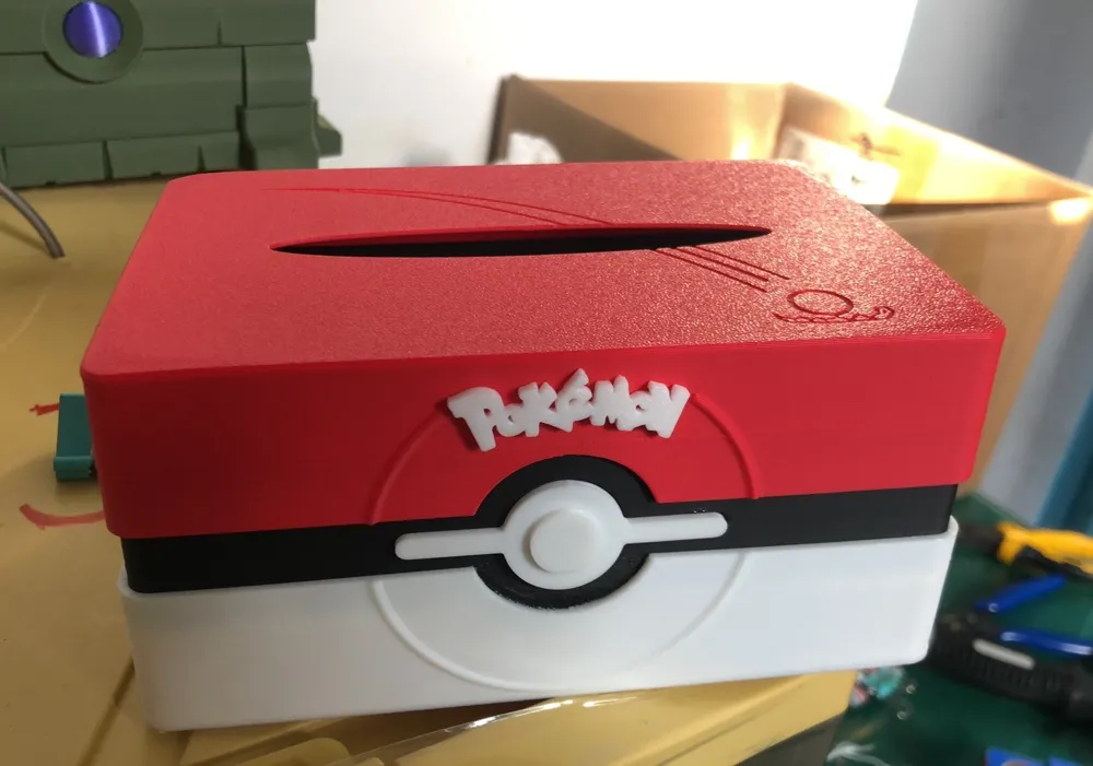 Pokemon Tissue Box by CuriousAnt MakerWorld: Download Free 3D Models
