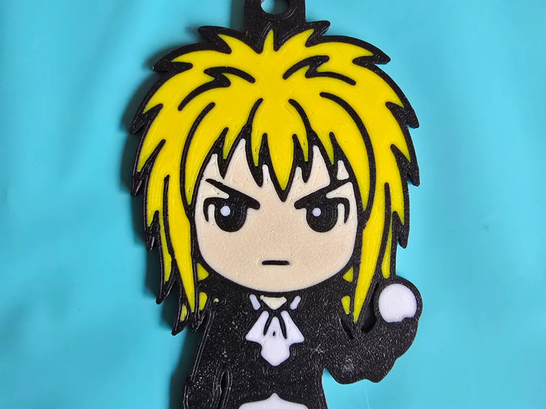 Chibi Jareth the goblin king Keychain by Toothlesscreator3d MakerWorld ...