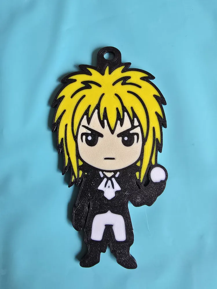 Chibi Jareth the goblin king Keychain by Toothlesscreator3d MakerWorld ...