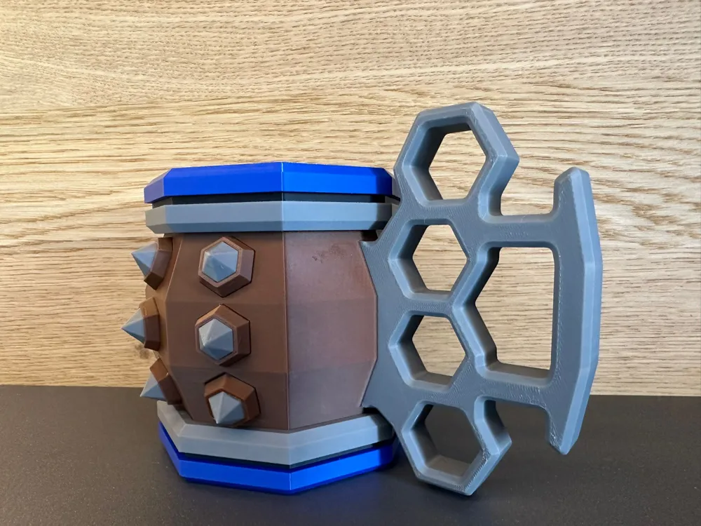 Deep Rock Galactic - Blackout Stout Beer Mug by kreativ_werk MakerWorld ...