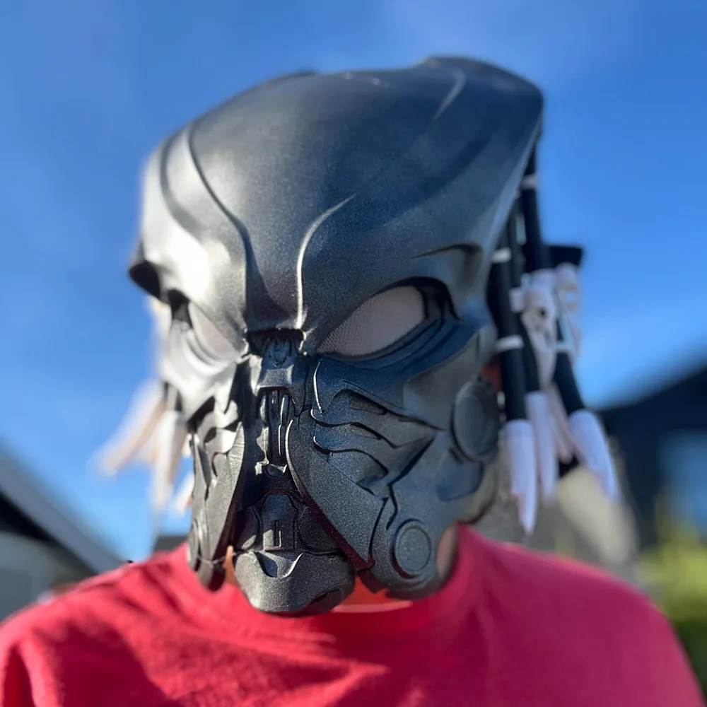 Predator-Maske / Helm - Cyborg von ShQ@r.Ok MakerWorld: Kostenlose 3D ...