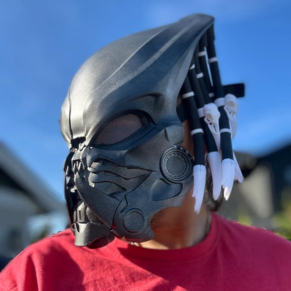 Predator mask / helmet - Cyborg - Free 3D Print Model - MakerWorld