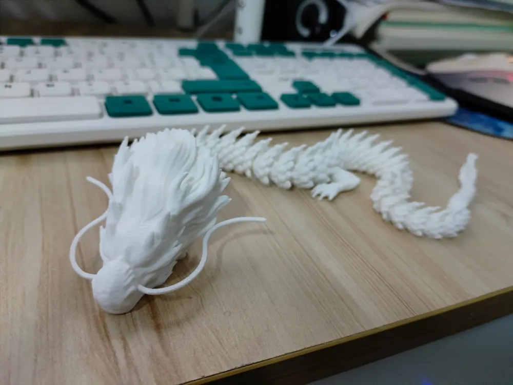 East Sea Dragon King—Ao Guang【Articulated Dragon】 by 黑日 MakerWorld ...