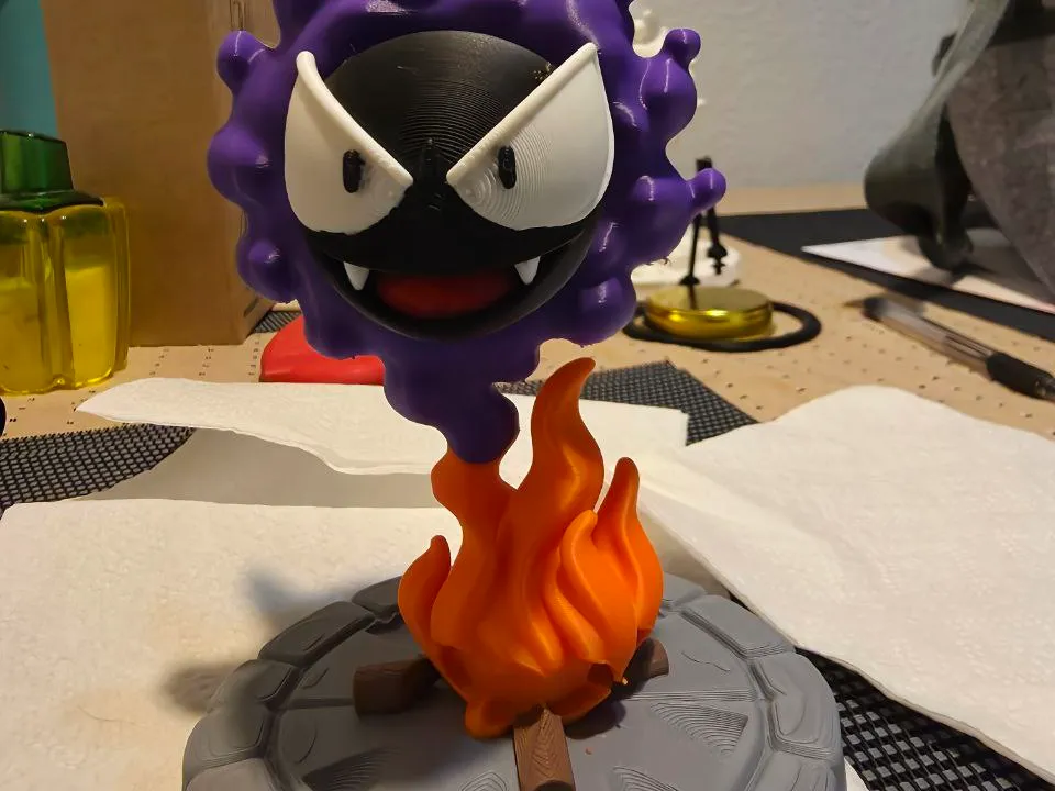 gastly by 3dbick MakerWorld: Download Free 3D Models