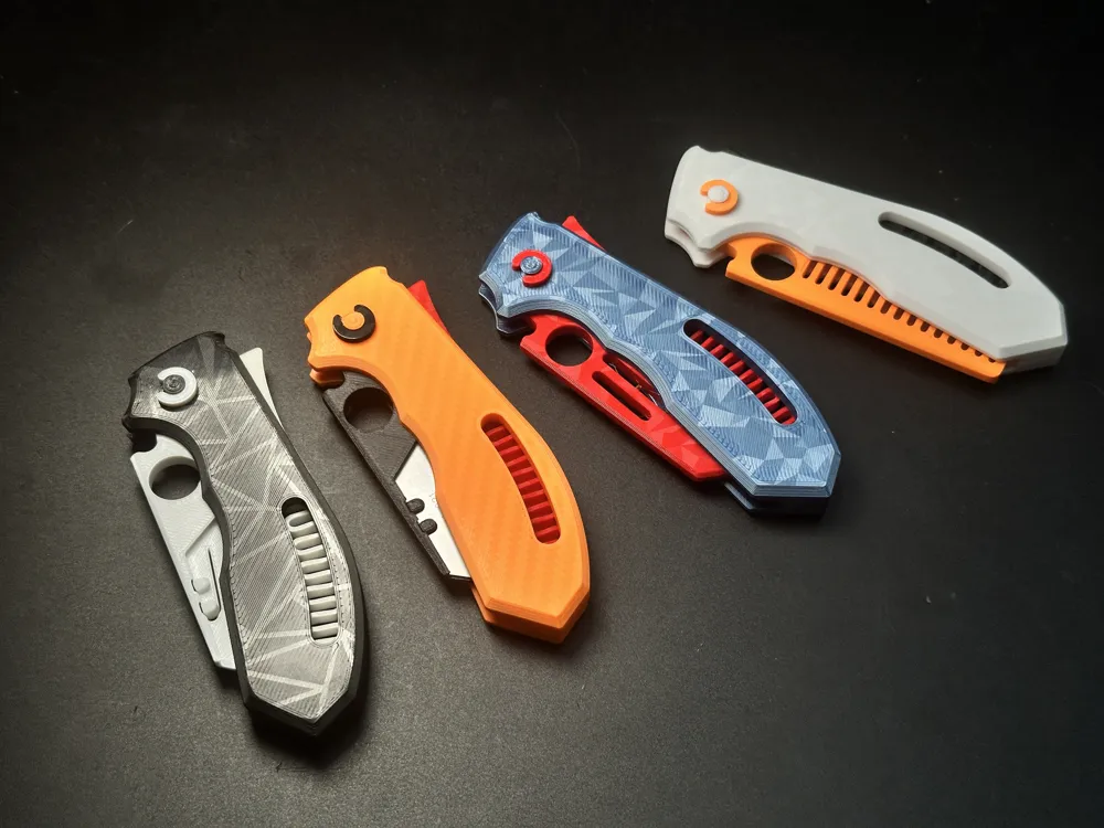 Quick-Print, Simplified Build: Axis-Lock Knife by Trent Studio ...