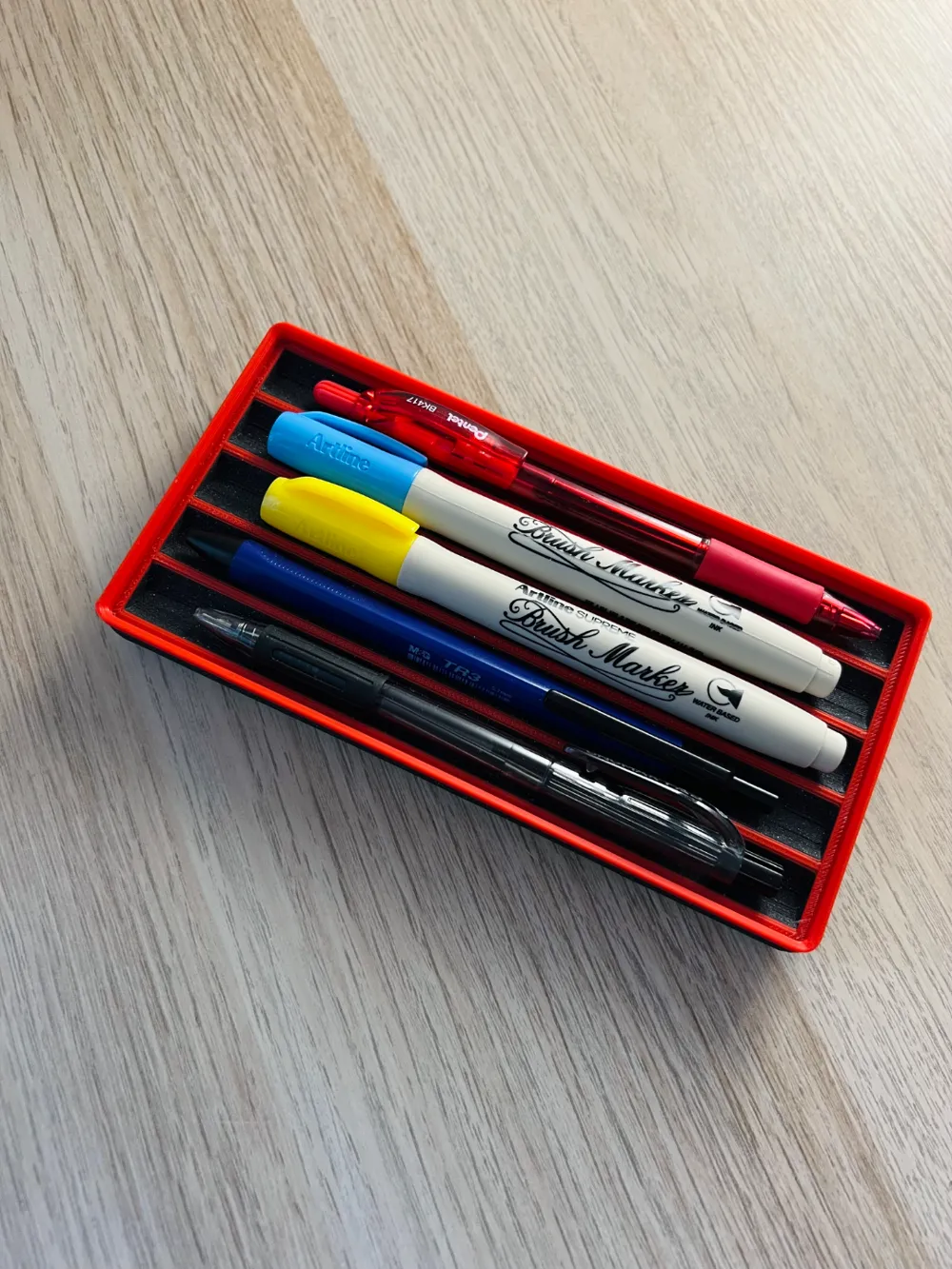 Gridfinity Pencil & Sharpie Holder by j.fuchs MakerWorld: Download Free ...
