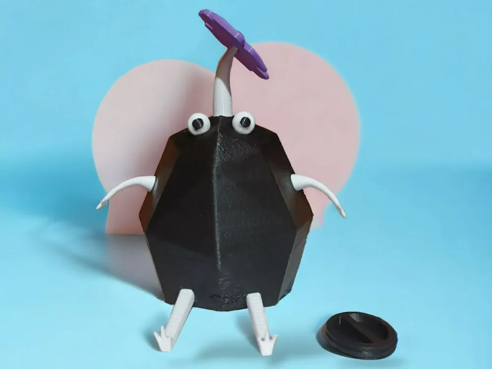 Pikmin Piggy Bank - Free 3D Print Model - MakerWorld