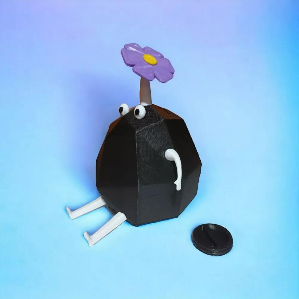Pikmin Piggy Bank - Free 3D Print Model - MakerWorld