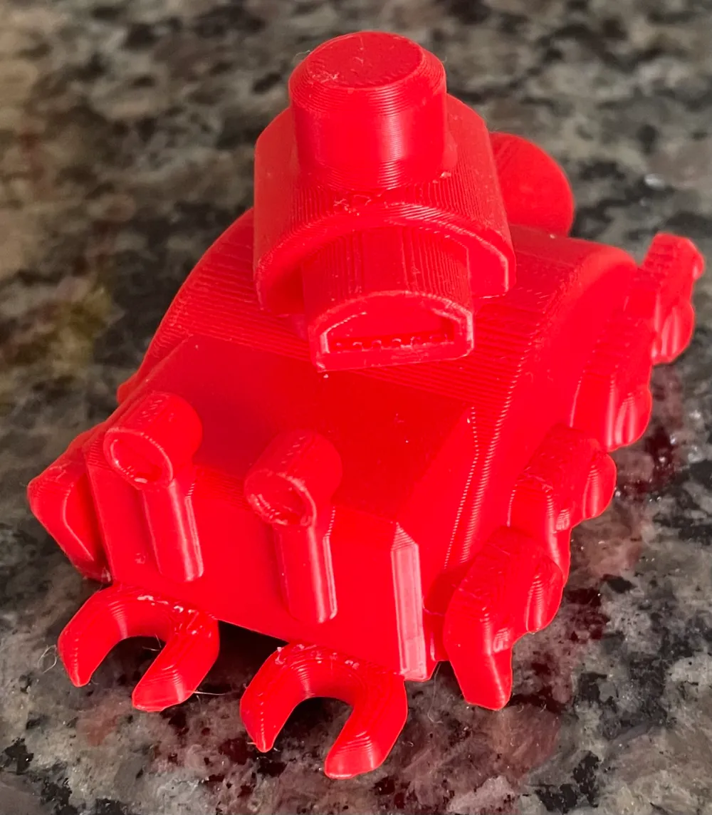 Crustation Commander tank for TONKS board game by HamTank - MakerWorld