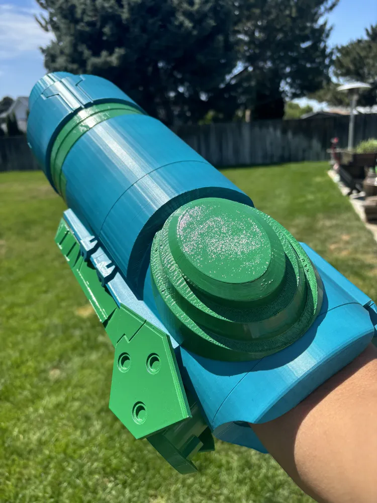 Samus Arm Cannon V2 - Free 3D Print Model - MakerWorld