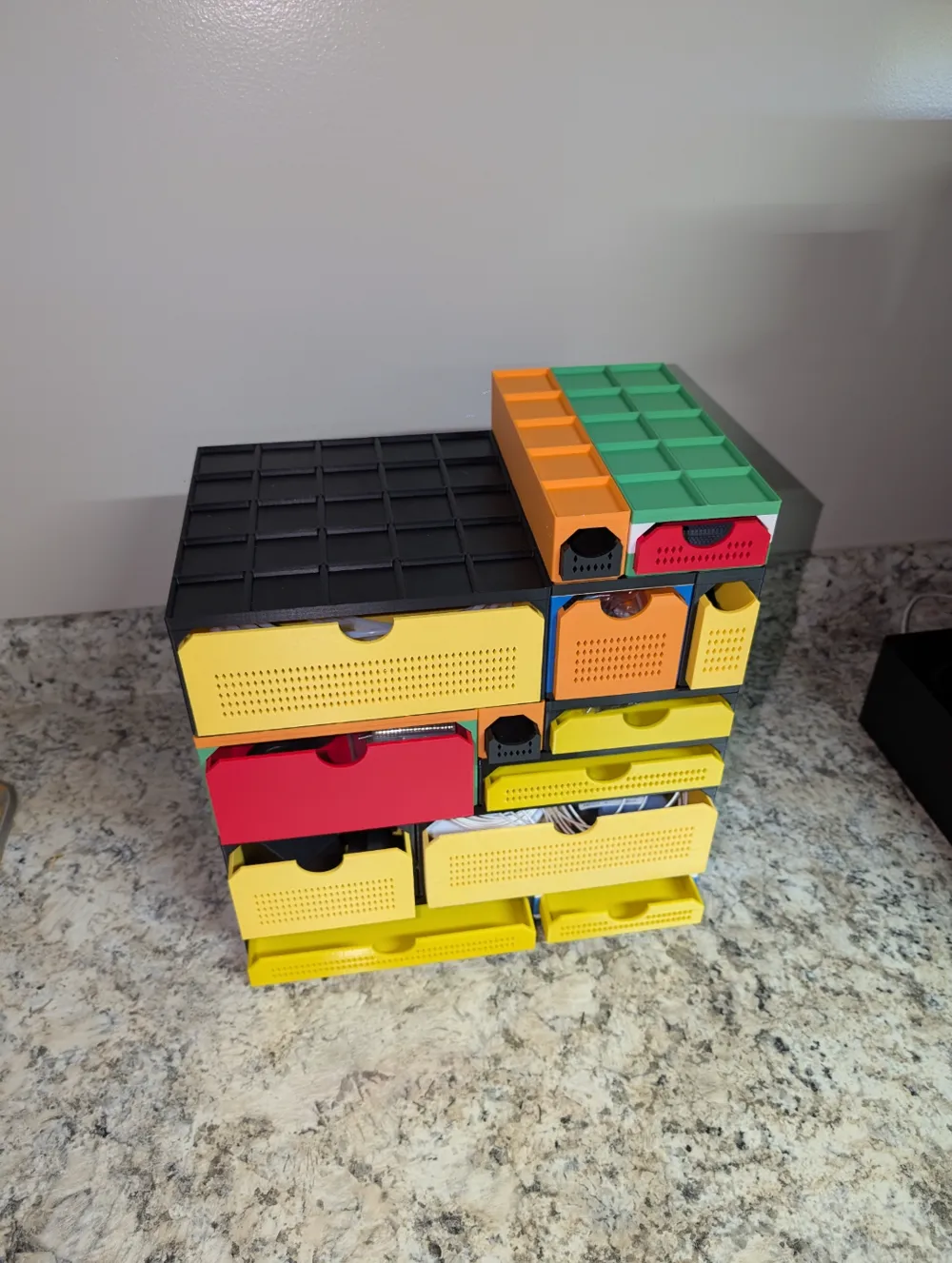 Gridfinity Large 5x5 Organizer Drawer Half Height by usefulhobbies.com ...