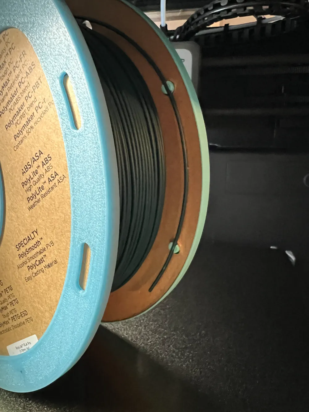 Polymaker Cardboard Spool Adapter - Post Edition Remixed by SpannMagoo ...
